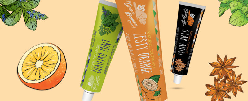 Green Beaver Toothpastes • Suska Digital Design Co.